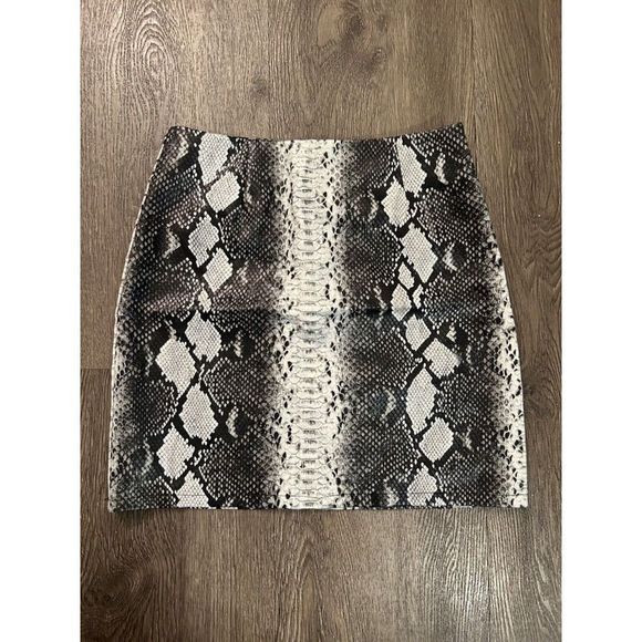 idem ditto | Skirts | Idem Ditto Faux Leathersnake Embossed Mini Skirt ...